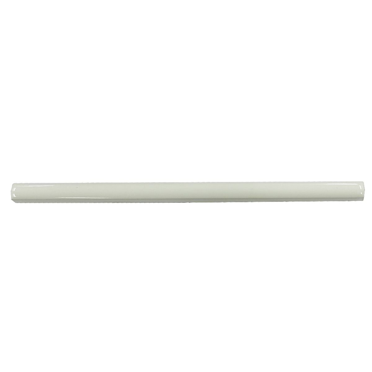 1x15cm White Gloss Ceramic Pencil Tiles - Tile Choice