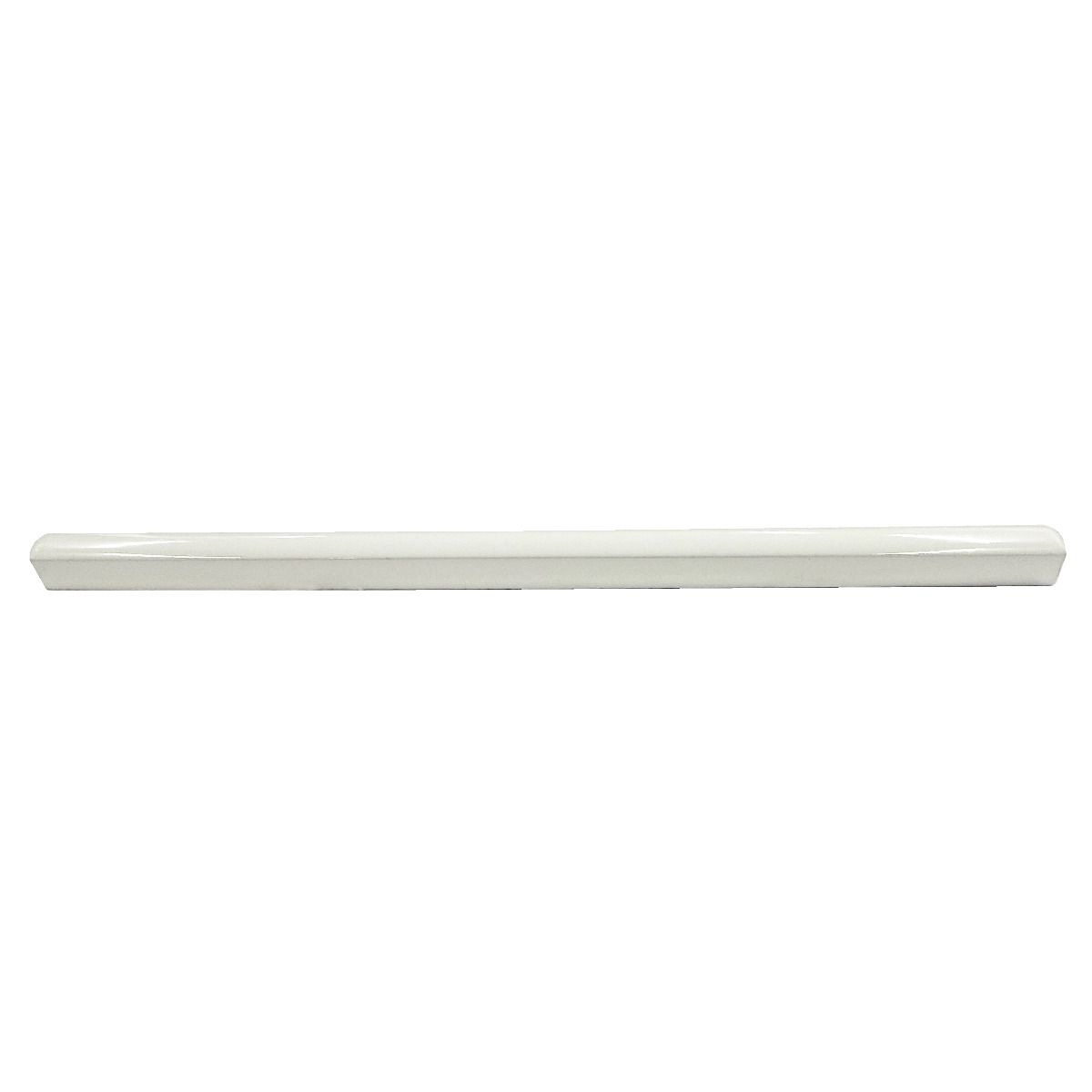 1x15cm White Gloss Ceramic Pencil Tiles - Tile Choice