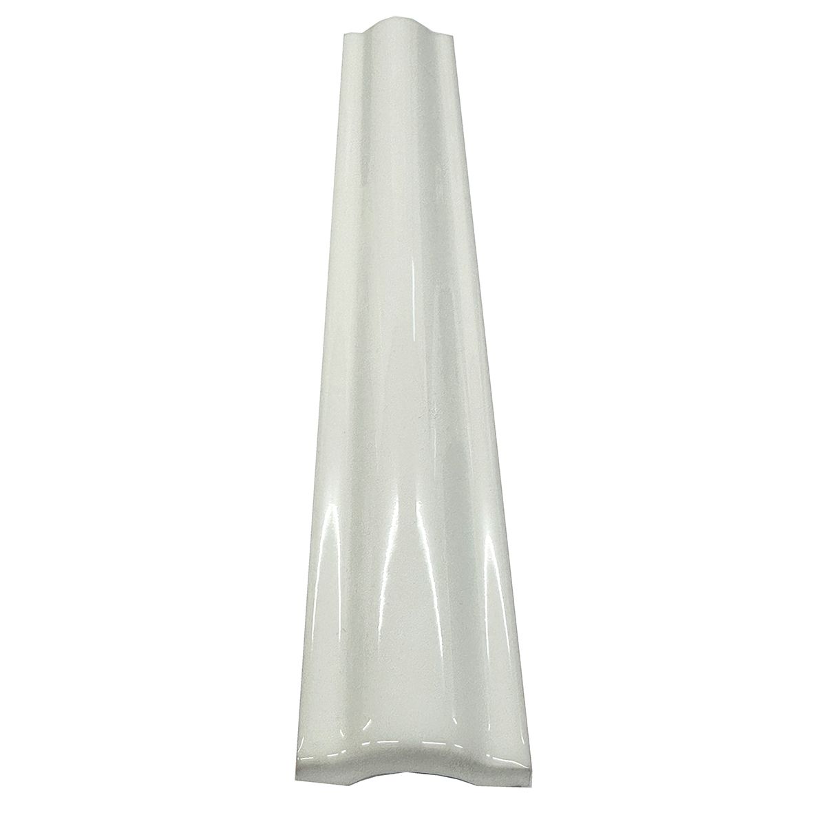 3x20cm Victorian White Ceramic Bridge Tiles - Tile Choice