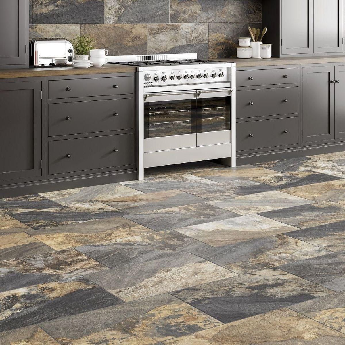 60x30 Antica Multicolour Porcelain Tile - Tile Choice