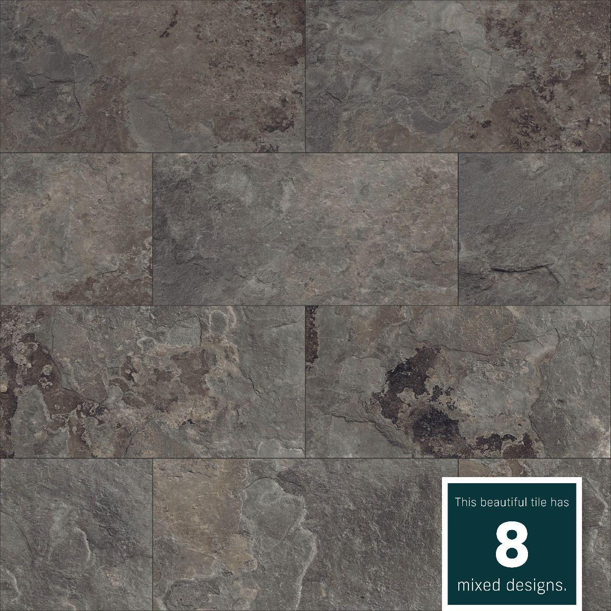 60x30 Oakley Slate Dark Porcelain Tile - Tile Choice