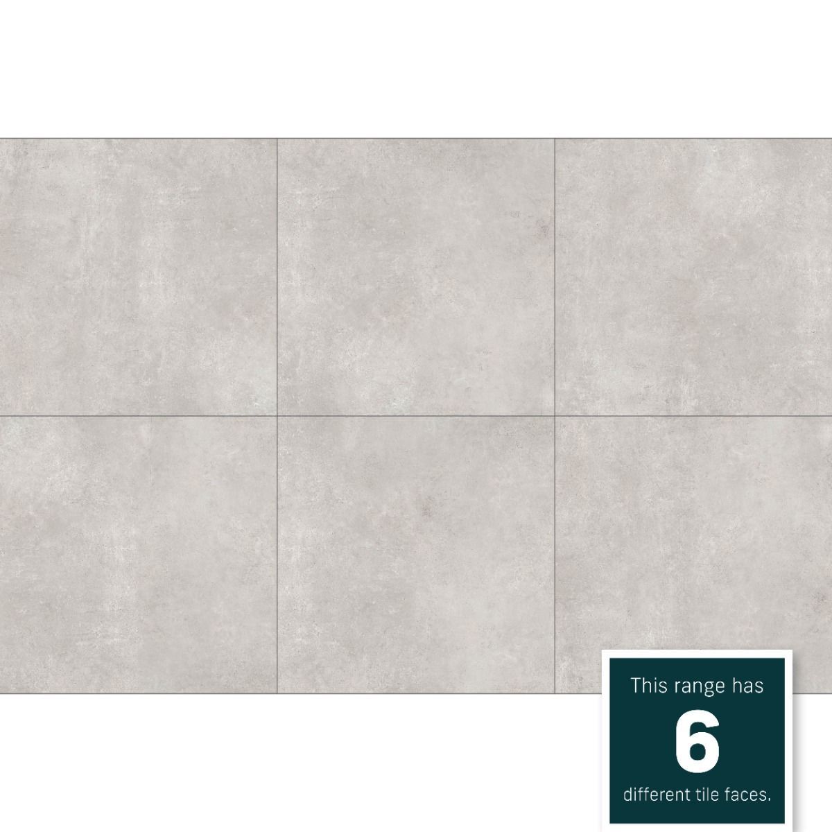 90x90 Stiled Soho Silver 2CM - Tile Choice