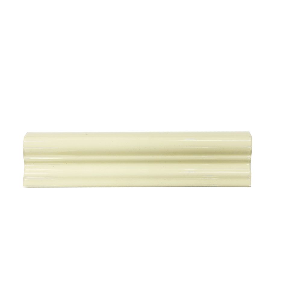 5x15cm Cream Gloss Ceramic Dado Tiles - Tile Choice