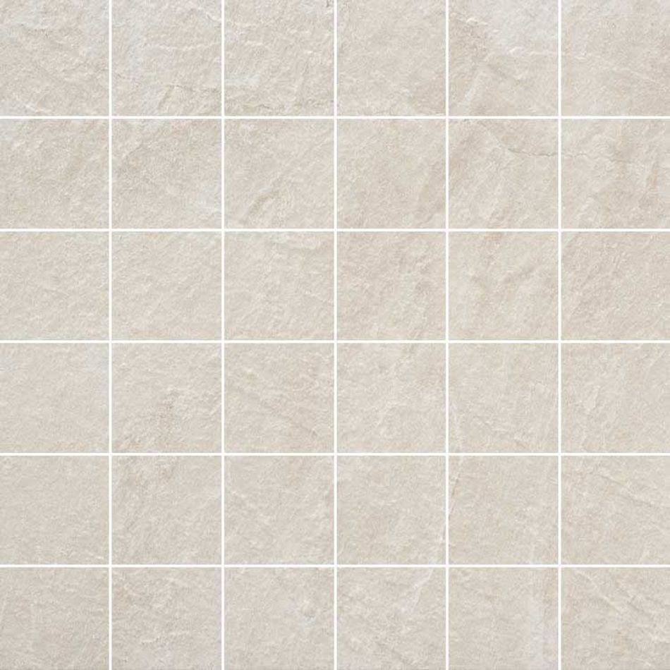 30x30 Slate Rock Bone Mosaic - Tile Choice