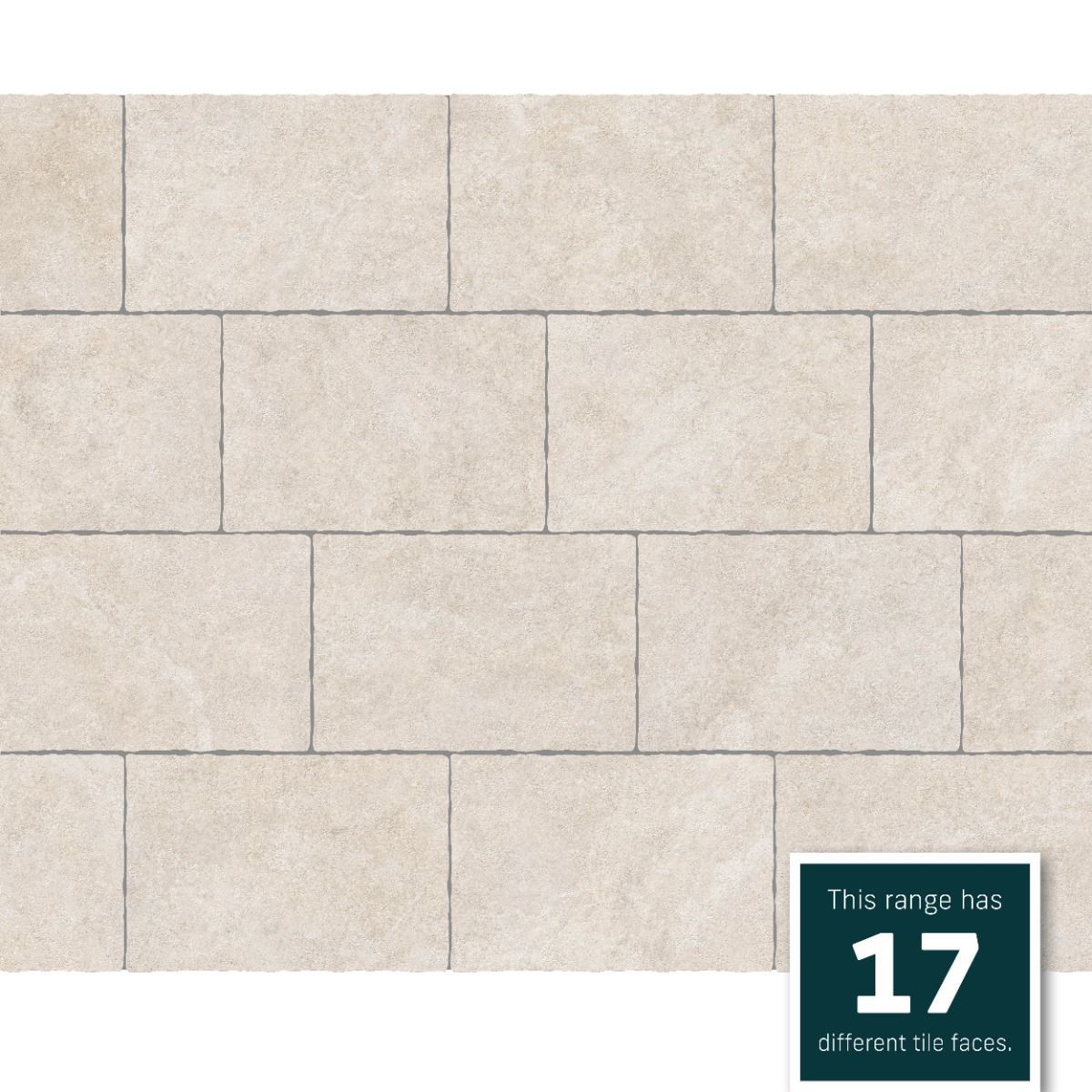 90x60cm Stiled Kingham Natural 10mm Porcelain Floor Tile - Tile Choice