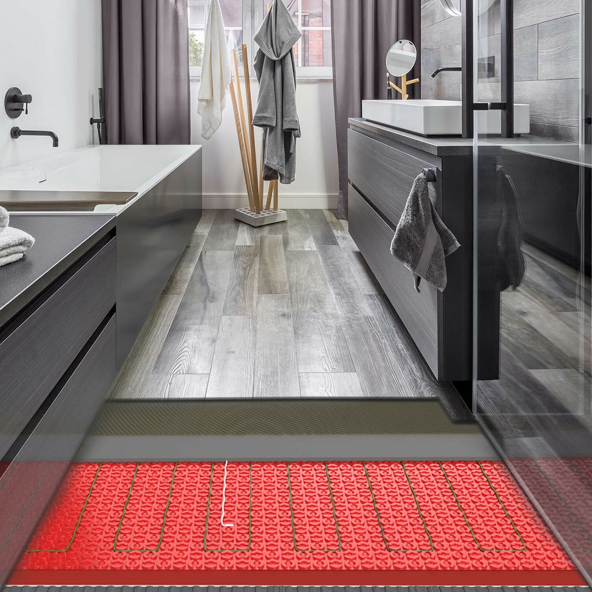 Warmup DCM PRO-PS-0.73 Peel & Stick V3 Sheet - Tile Choice